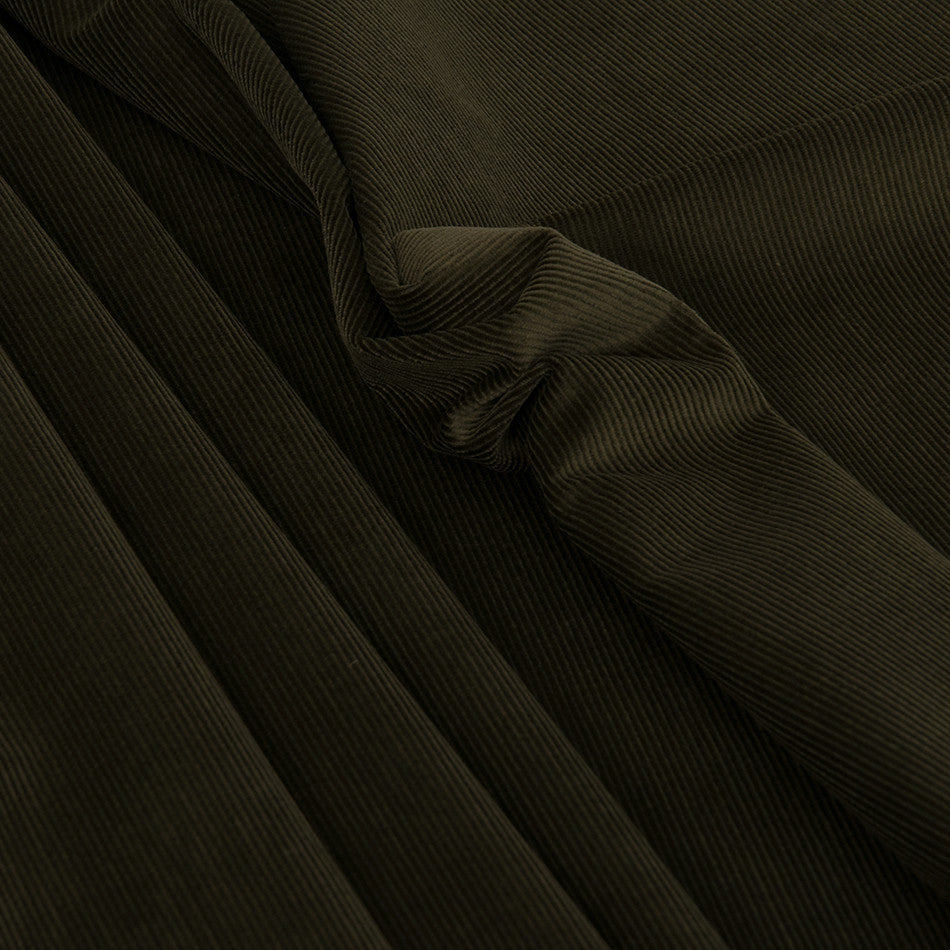 Green Corduroy Fabric