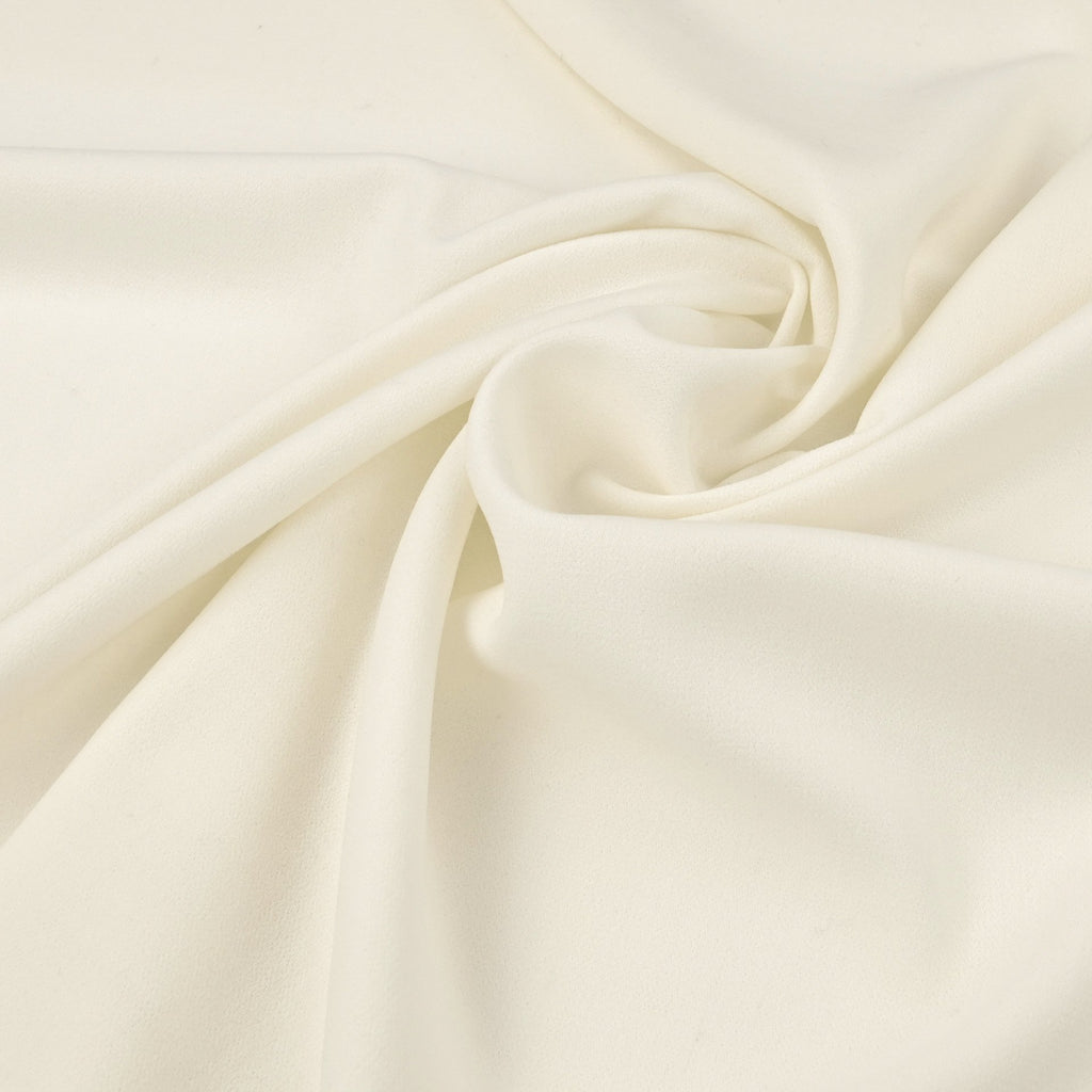 Cream Double Weave Crepe Fabric 97074 – Fabrics4Fashion